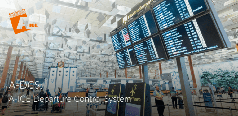 Airport Departure Control System | A-DCS | A-ICE Aviation Technology